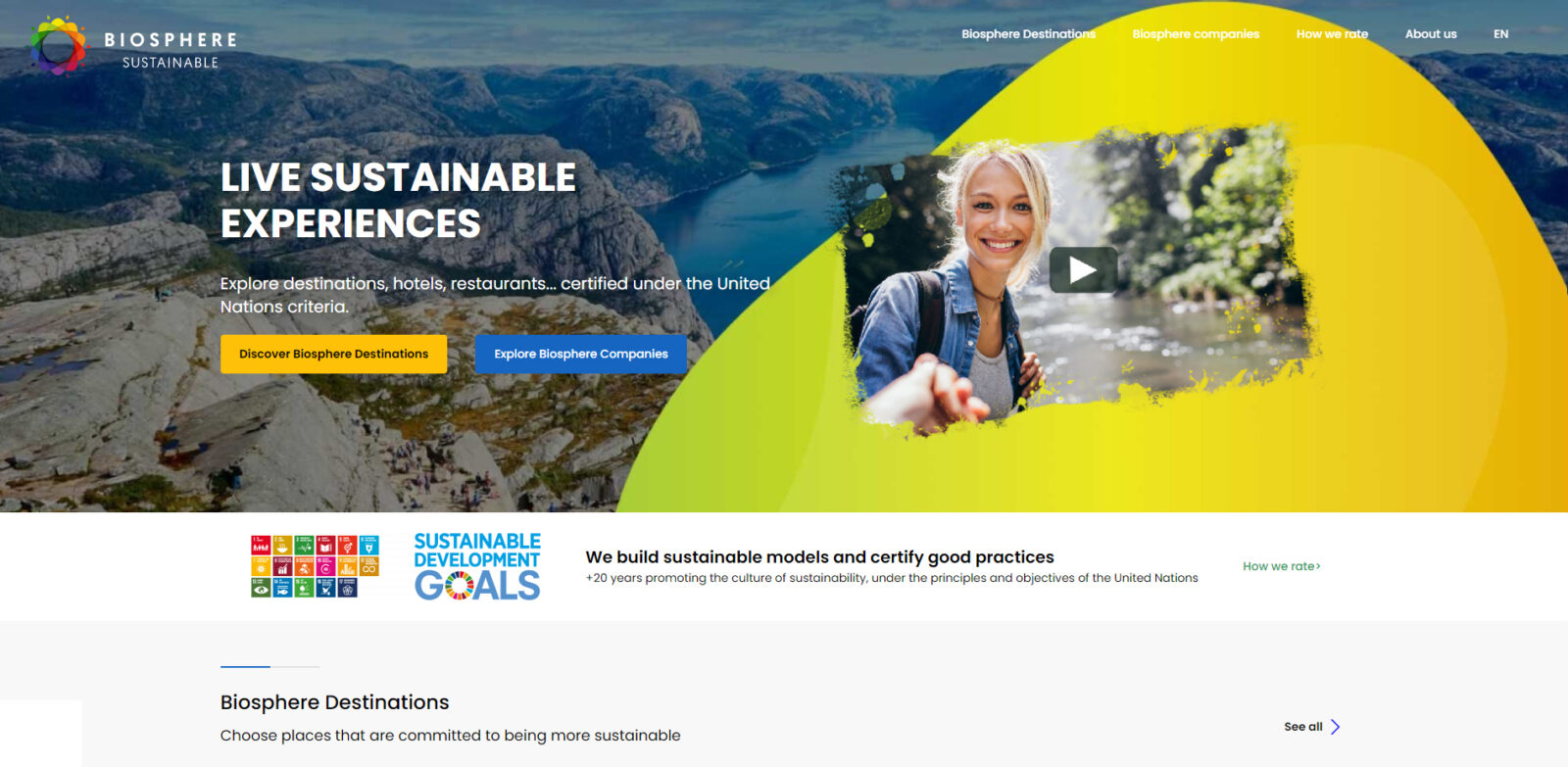 Biosphere Sustainable website is now available - CCCTA - Industry